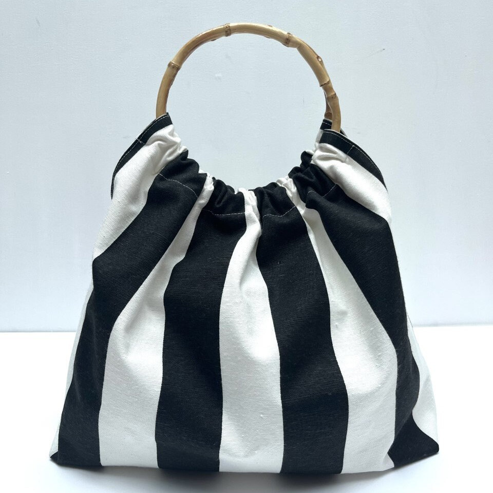 Bamboo Handle Tote Bag PDF Pattern Tutorial Instant Download - Etsy