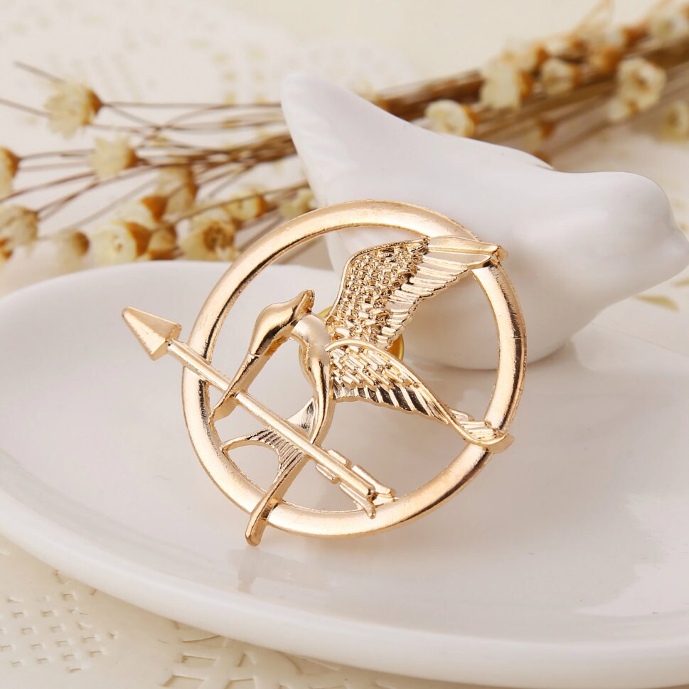 Hunger Games Mockingjay Brooch Retro Punk Style European and American ...
