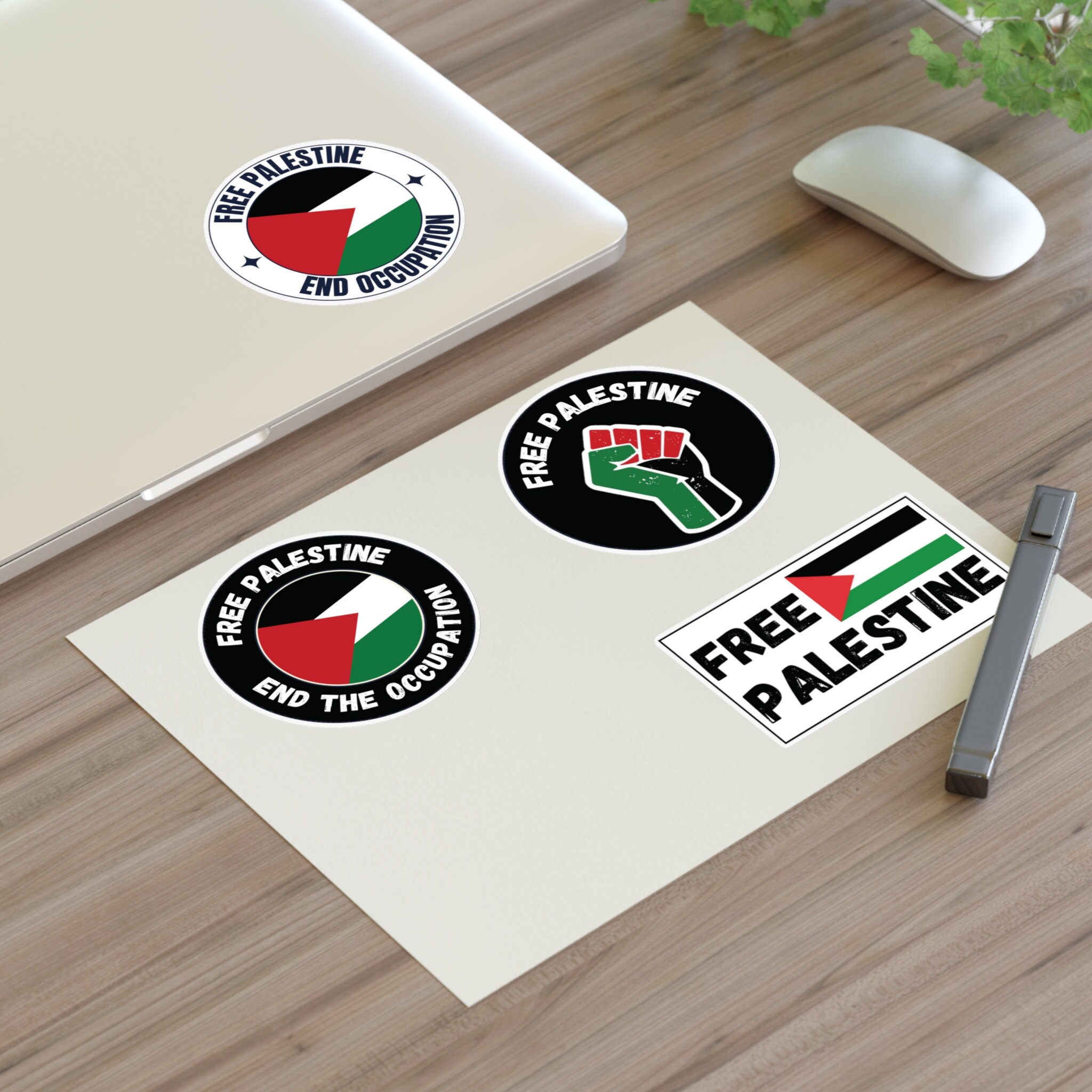 Palestine Sticker Pack Free Palestine Flag Stop the Occupation Save Gaza Decals for Laptop Water ...