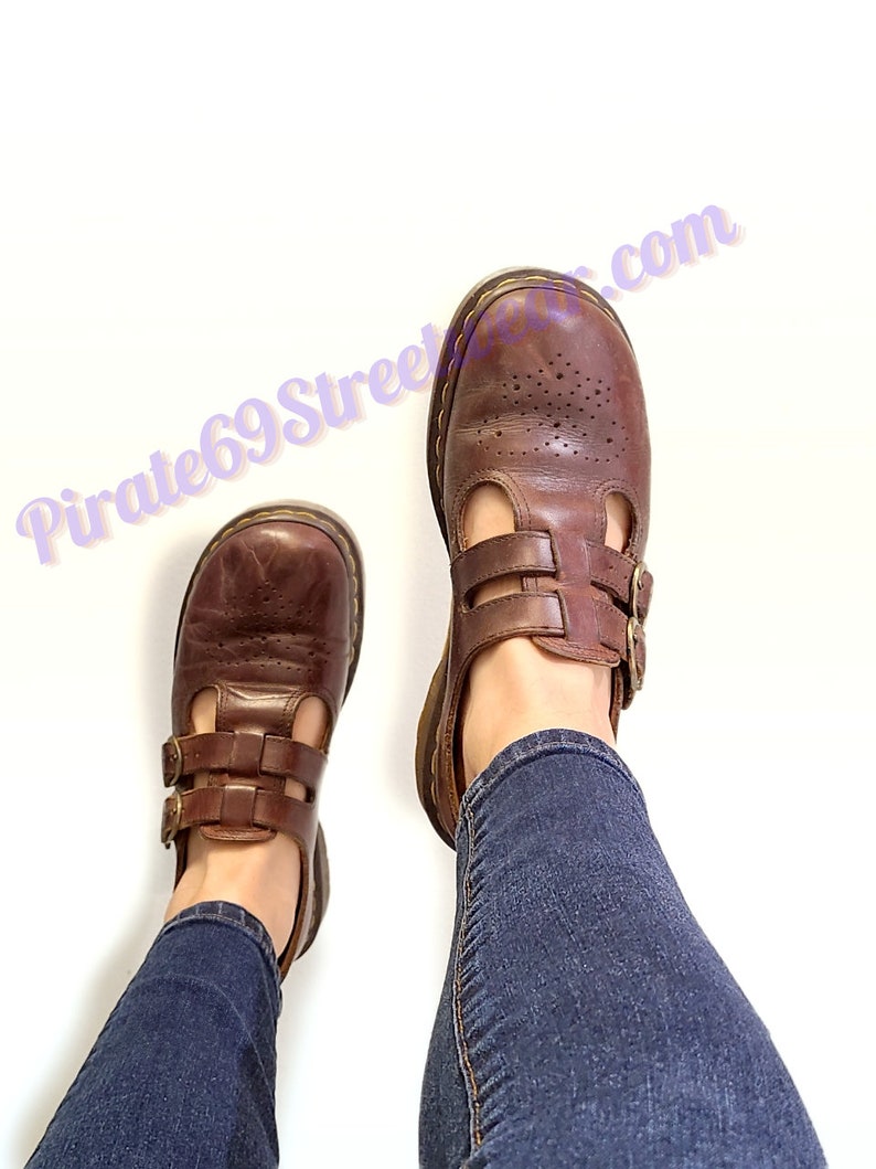 Genuine 90s Dr Martens Mary Janes Shoes. Made in England MIE Dr Martins ...
