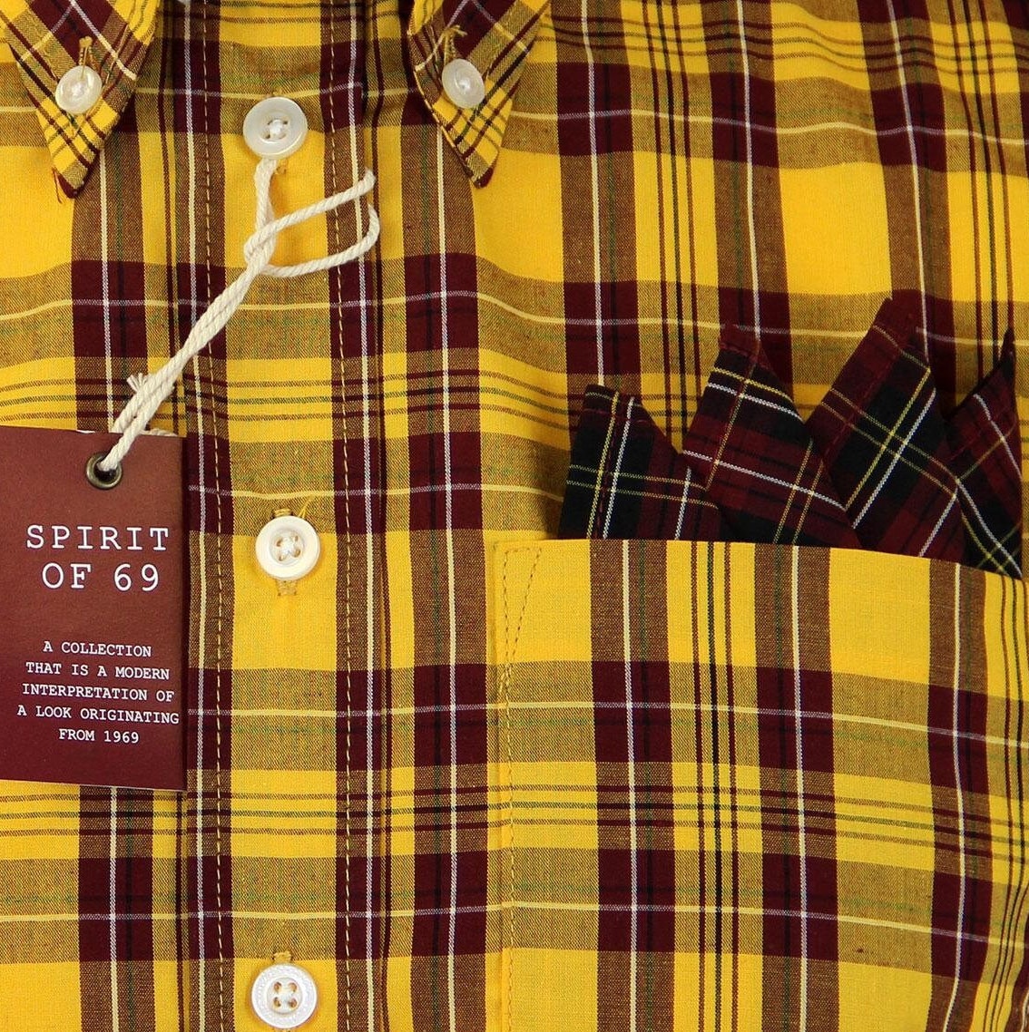Brutus Trimfit X Dr Martens British Pocket Square, Shirt Plaid Tartan ...