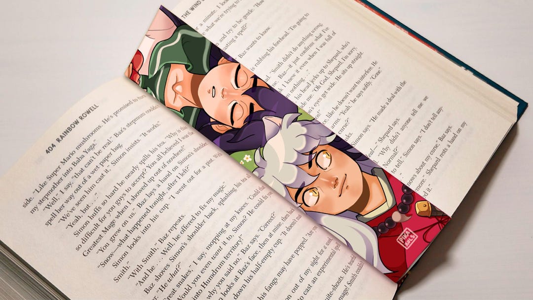 Inuyasha and Kagome Bookmark: Anime Manga Illustration - Etsy
