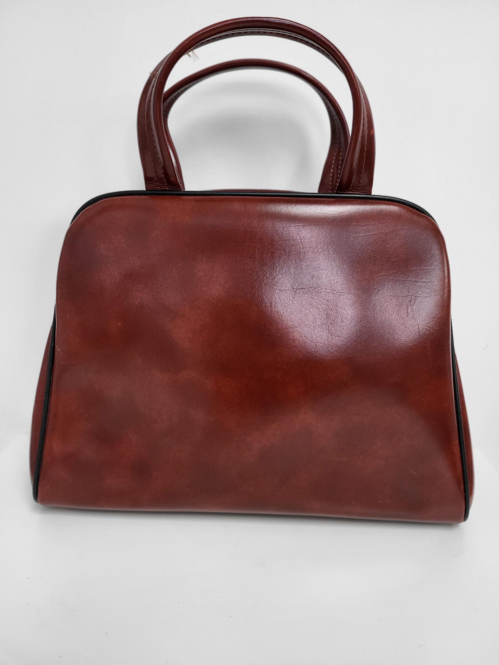 Vintage,retro Handbag. Large Vinyl Vintage Handbag. St Michael Vintage ...