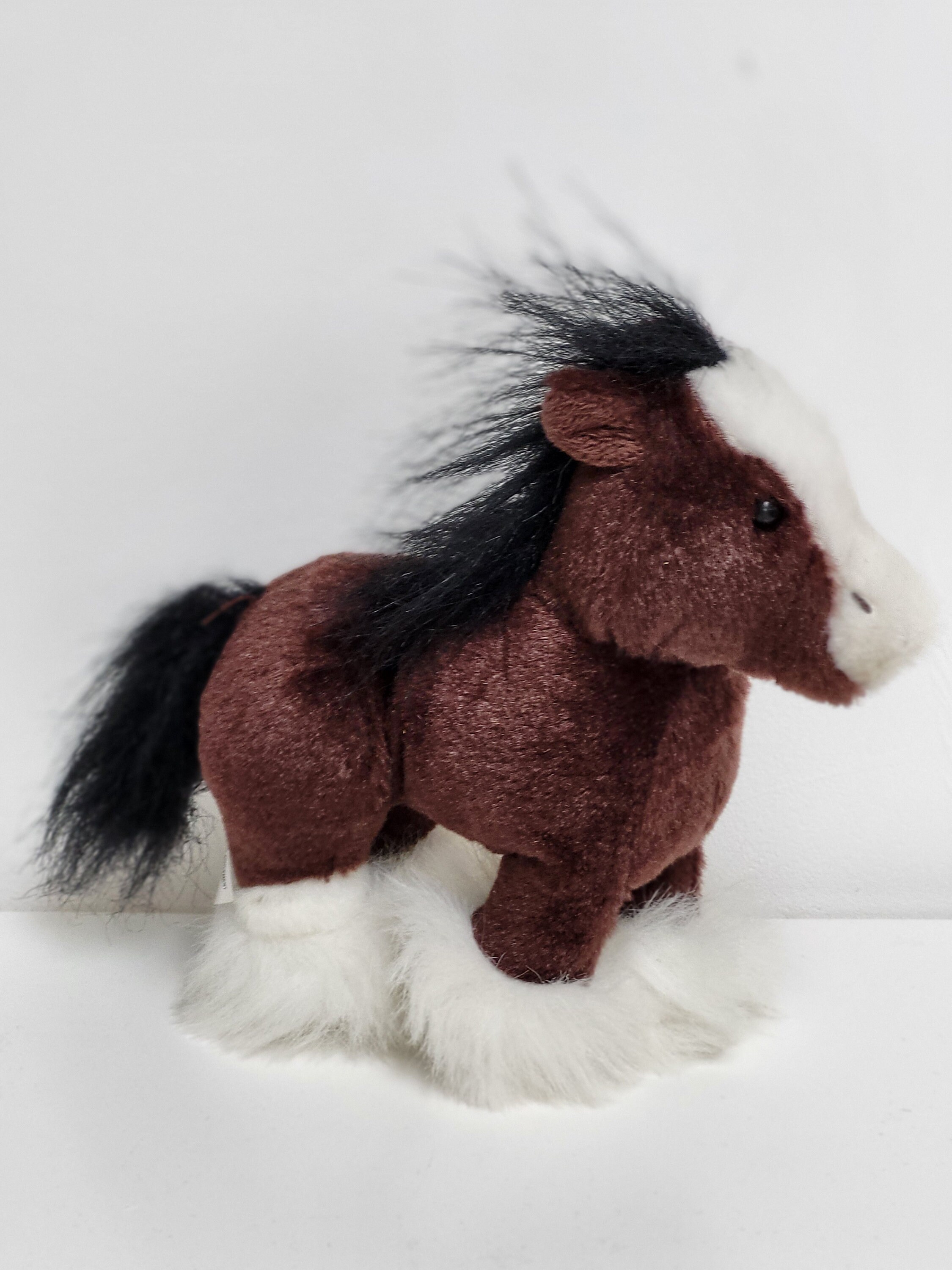Vintage Ganz Webkinz Clydesdale Horse. Plush Stuffed Animal Toy. Etsy UK