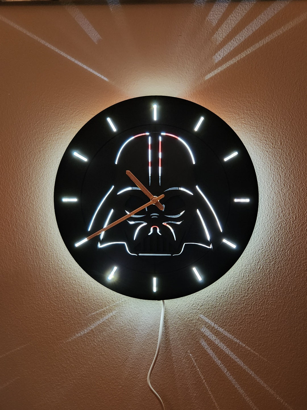 Illuminated Swappable Clock: Star Wars Collection - Darth Vader, Baby ...