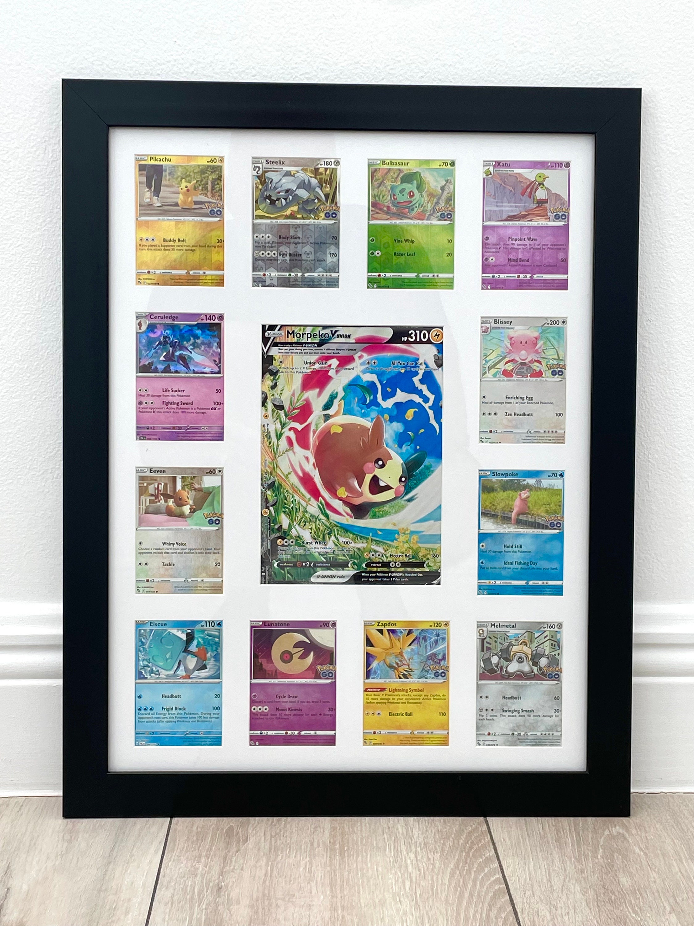 Pokemon Card Frame cards Included - Etsy