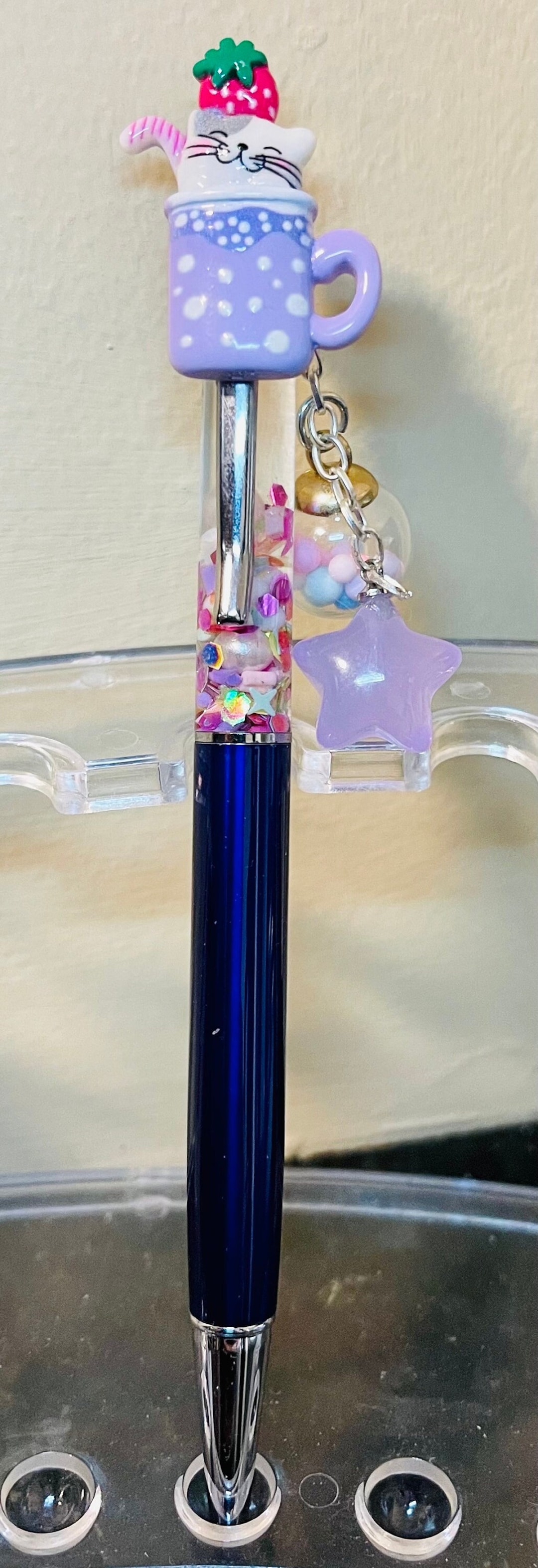 Kawaii Boba Cat Float Pen - Etsy