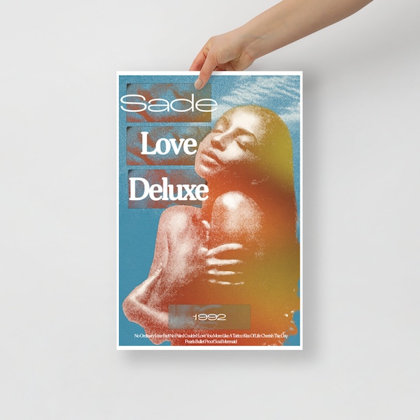 Sade Love Deluxe Poster - Etsy
