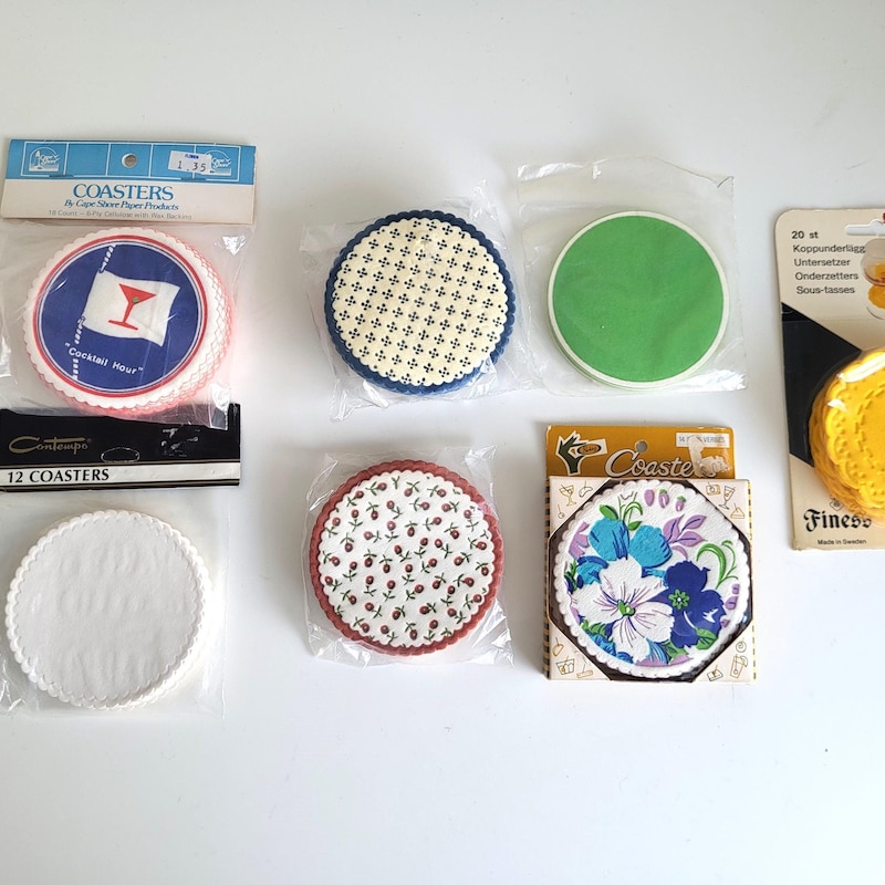 Paper Coasters - Etsy