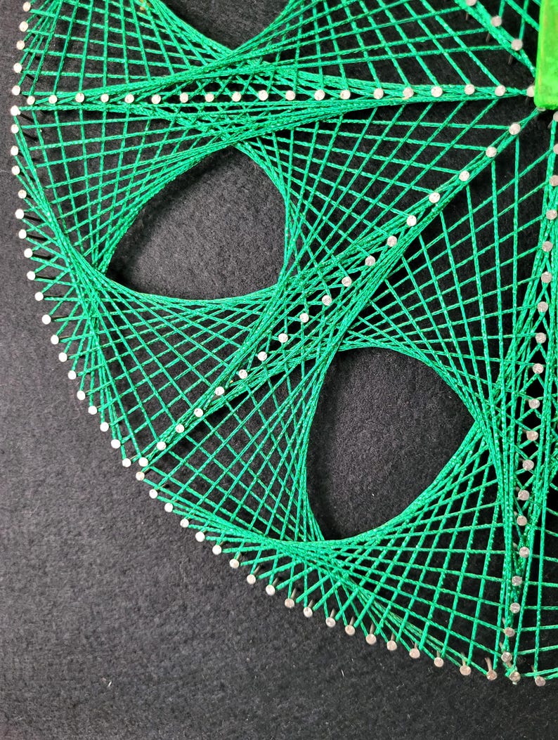 Vintage String Art, 1970s Sting Art, Penny Farthing String Art, Neon ...