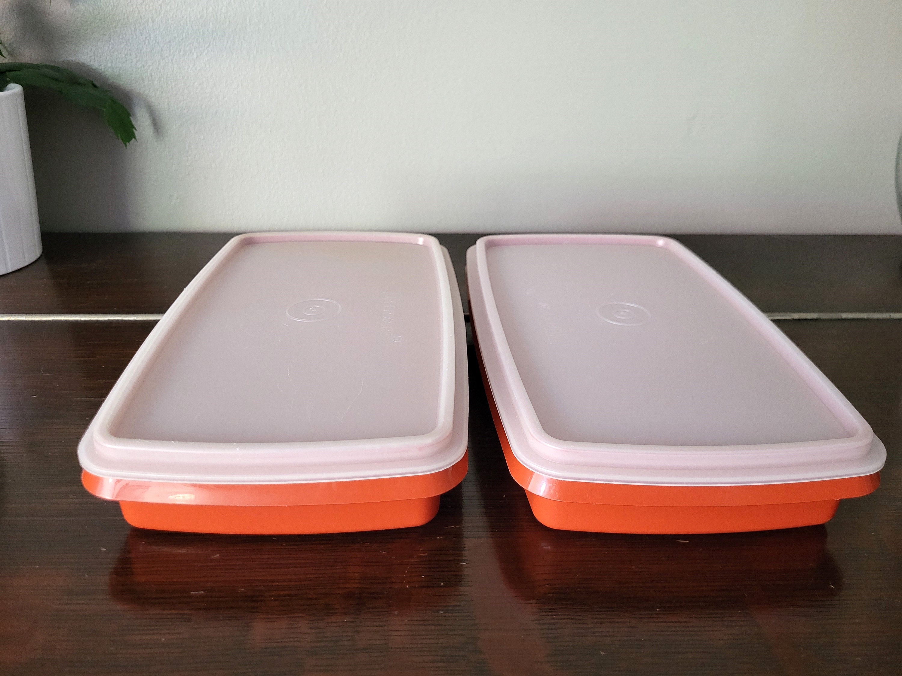 Vintage Tupperware Kitchen Storage Containers, Tupperware 816 Rectangle ...