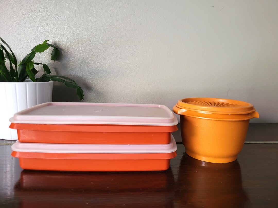 Vintage Tupperware Kitchen Storage Containers, Tupperware #816 ...