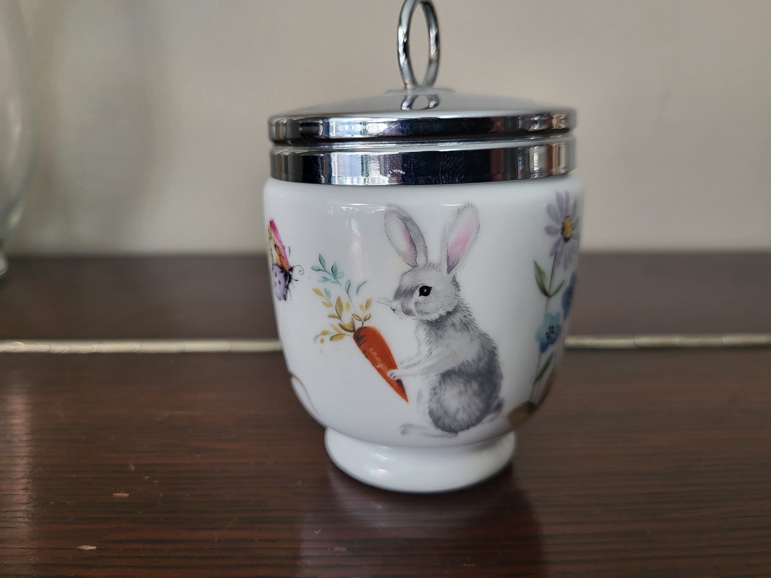 Egg Coddlers by Royal Worchester, Porcelain, Made in England, Double ...