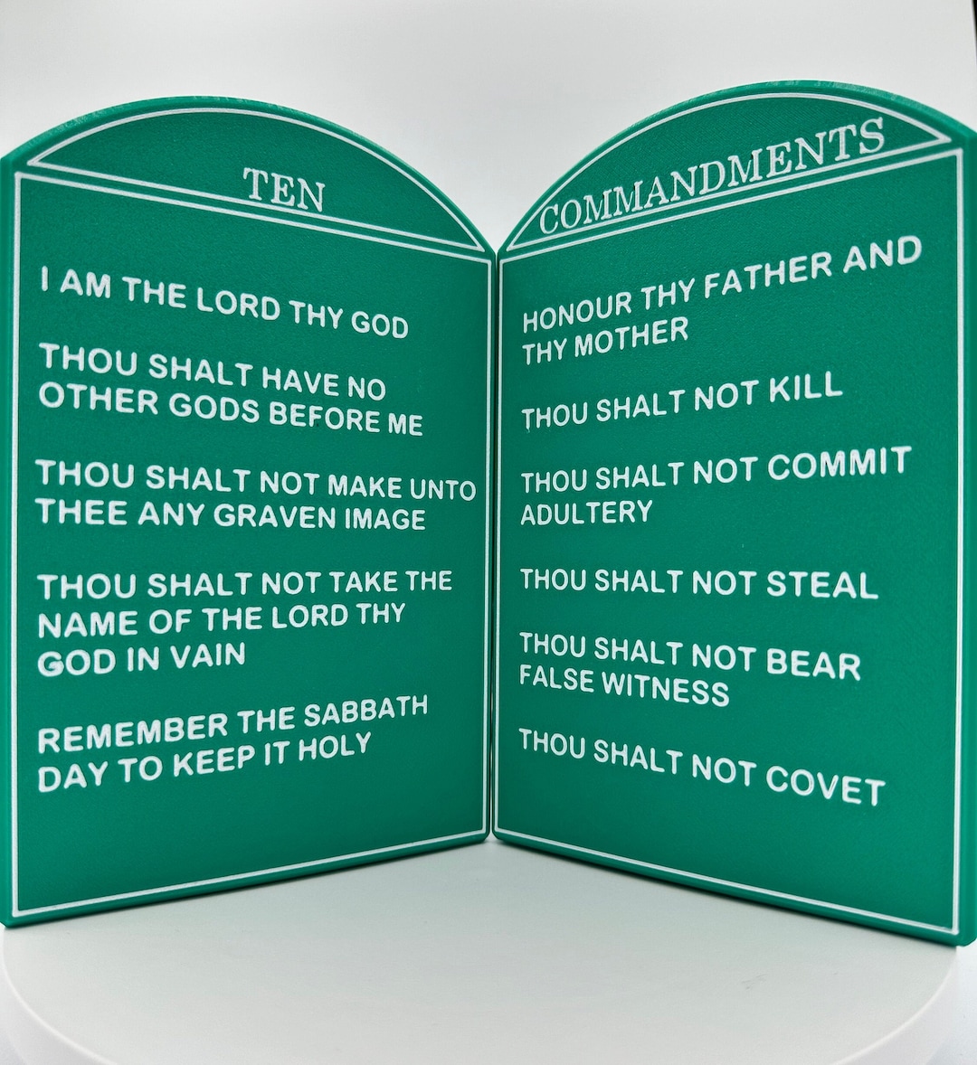 10 Commandments Tablets - Etsy