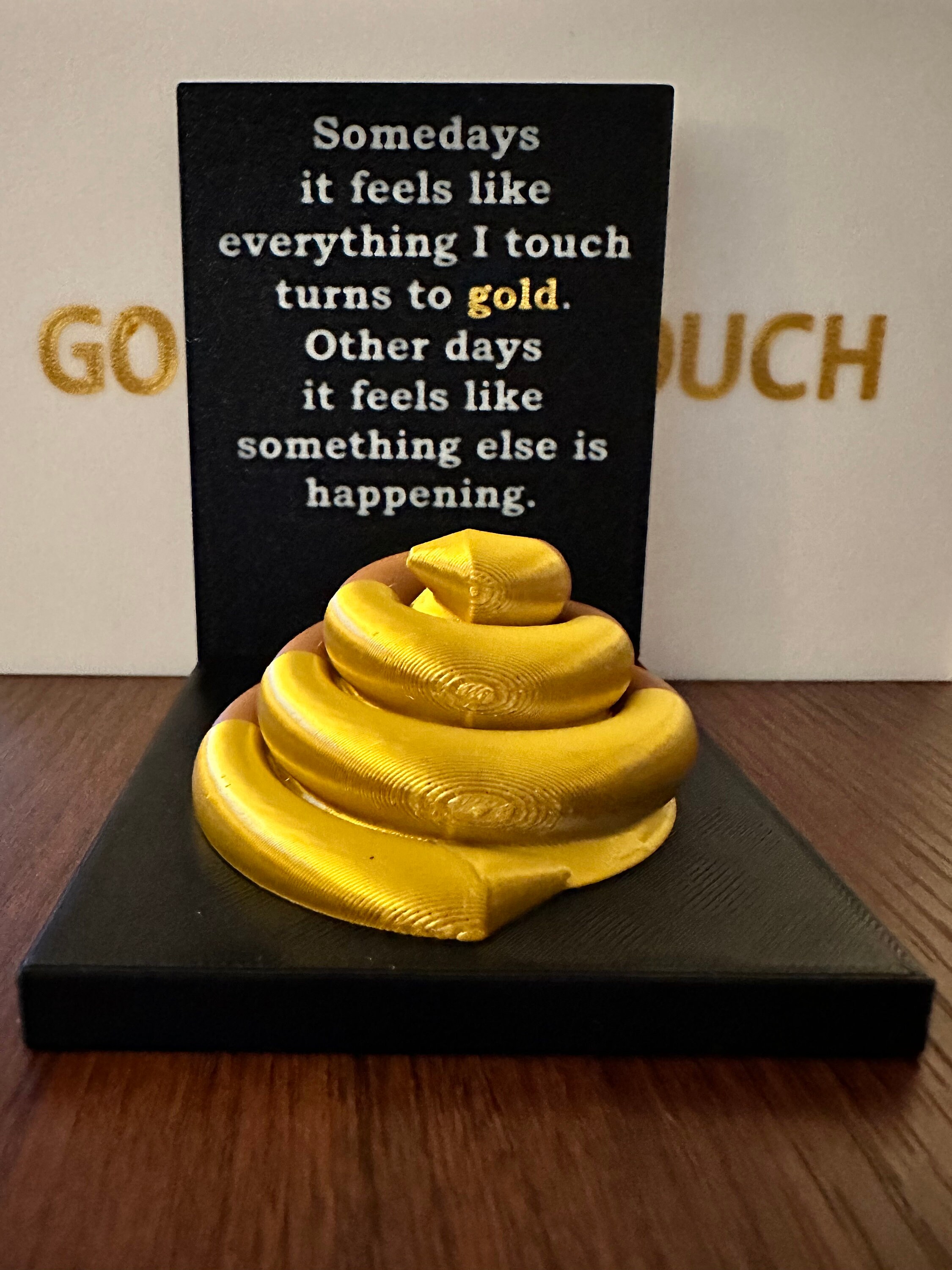 Golden Touch Gag Gift - Golden Poop - Etsy