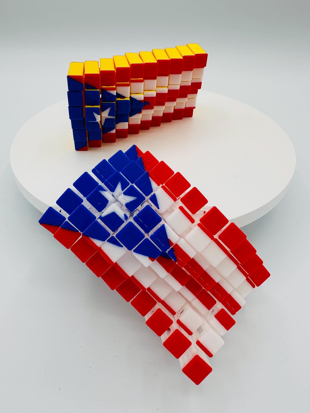 Buy 1 Get 1 Free. Patriotic Plastic Red, White, and Blue Movable Puerto ...