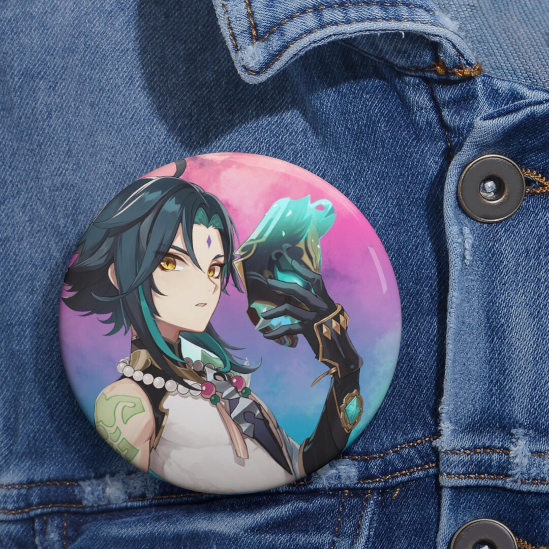 Custom Xiao Pin Genshin Impact Pinback Buttons Gaming Merch - Etsy