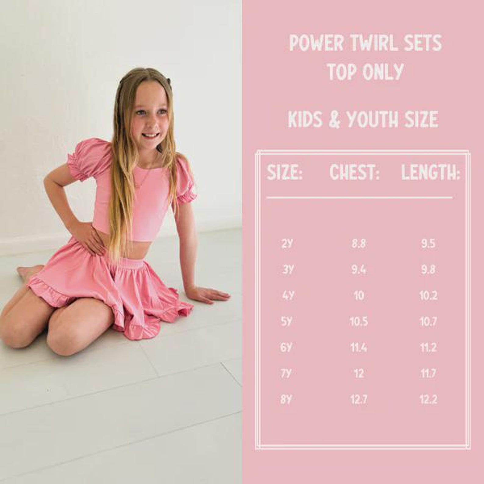 Power Twirl Skirt Set - Etsy