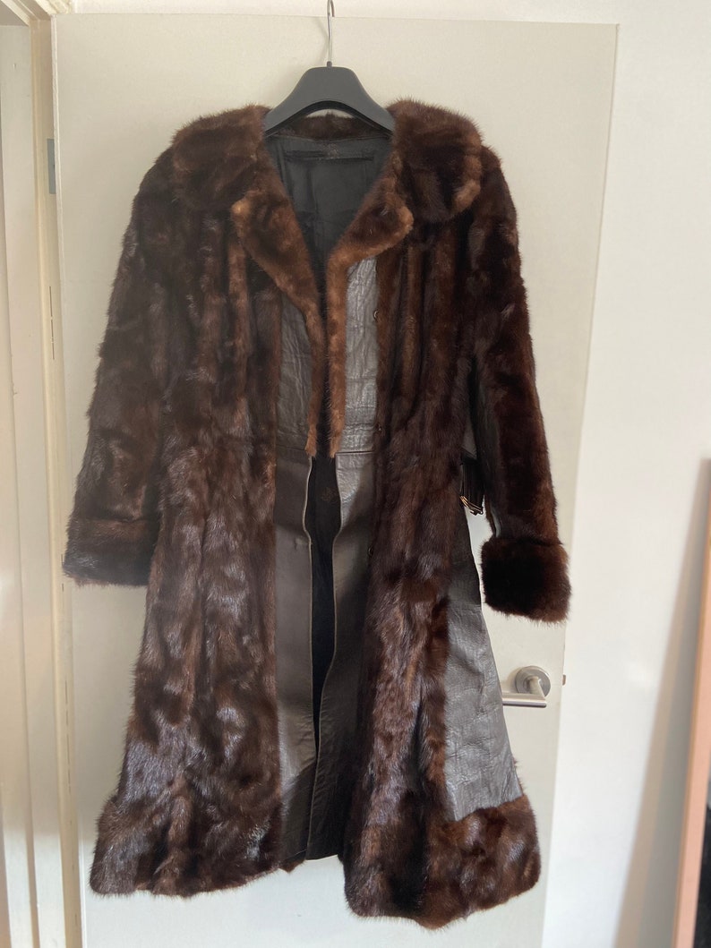 Vintage Mink Fur Coat - Etsy