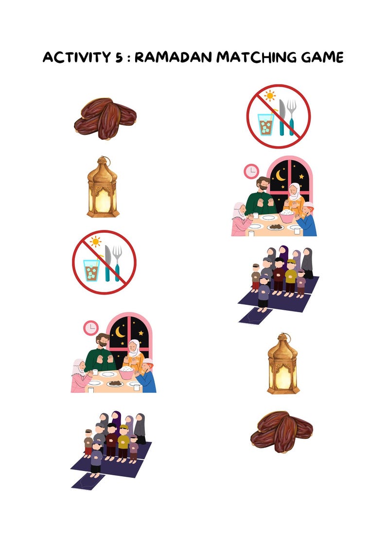 Ramadan Journal for Kids, Ramadan Activity Books for Kids - Etsy