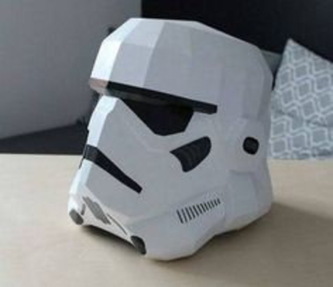 Stormtrooper Mask Template - Etsy