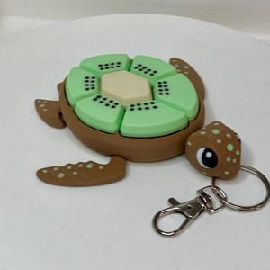 Turtle Fidget Clickers | Fruit Series Keychains and Sensory Toys | 3D ...