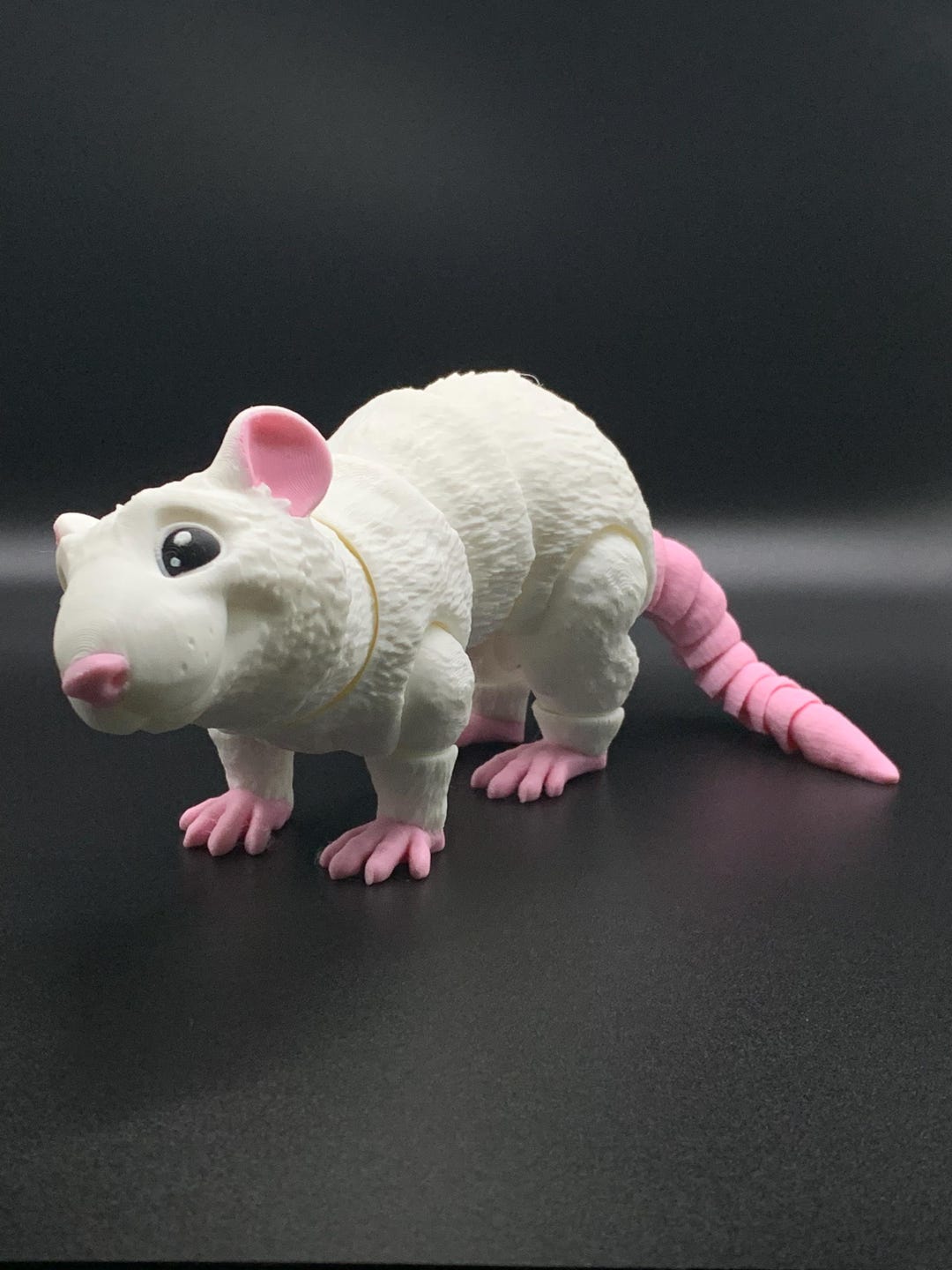 3d Printed Articulating Rat | Customize Colors - Etsy