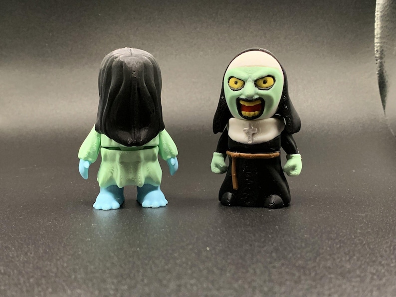 3D Printed Mini Horror Villains | Premium up to 8-color Mini Halloween ...