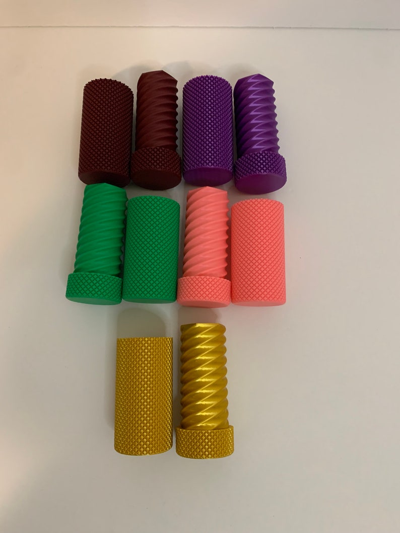 3D Printed Knurled Twist Container: Fidget Toy, Variety of Colors - Etsy