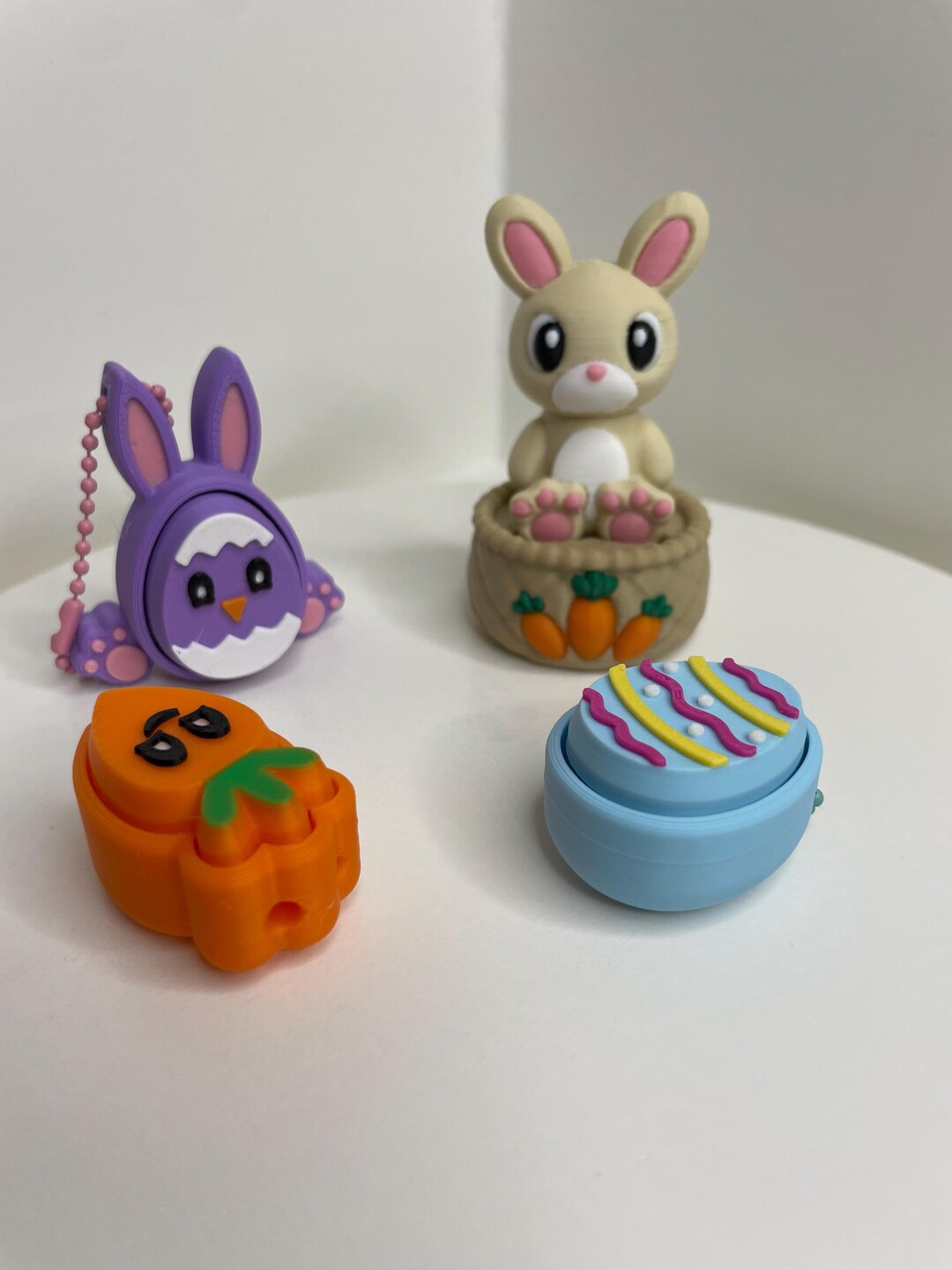 3D Printed Easter Fidget Clickers | Easter Bunn, Sensory Toy, ADHD ...