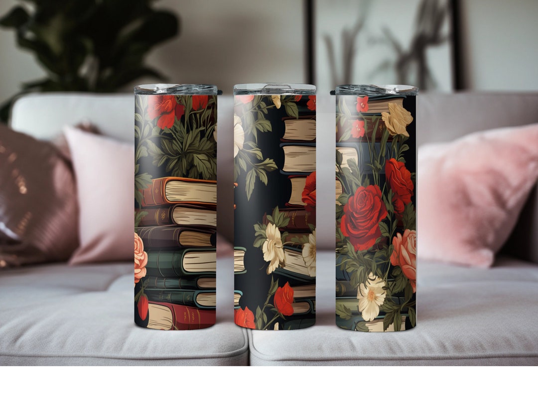 Bookworm, Love Books, Love to Read, 20oz, Tumbler, Travel Mug, Water ...