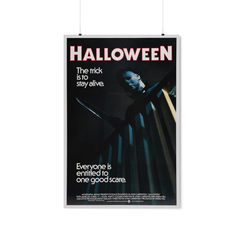 Halloween Horror Movie Poster, Premium Matte Vertical Posters - Etsy