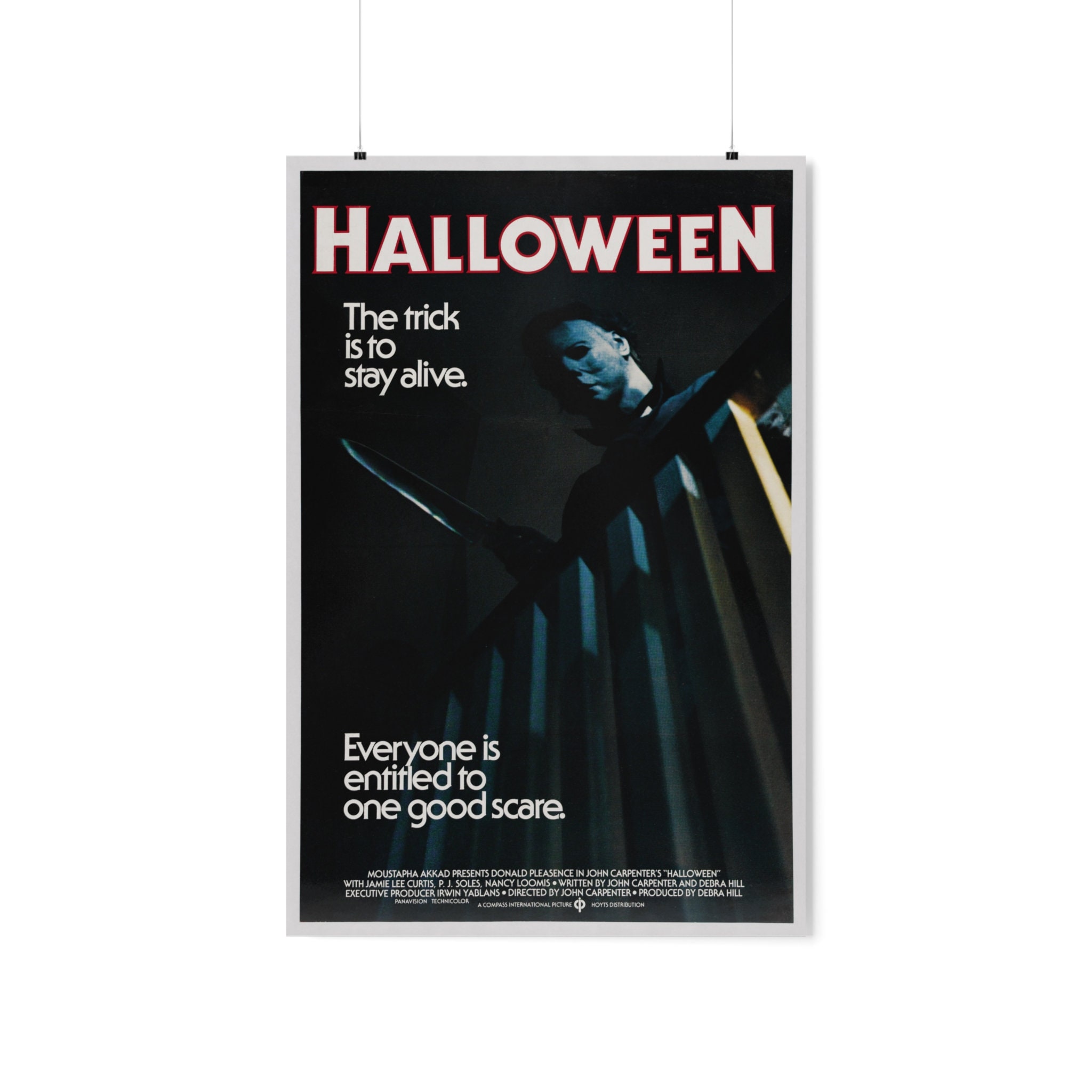 Halloween Horror Movie Poster Premium Matte Vertical Posters - Etsy