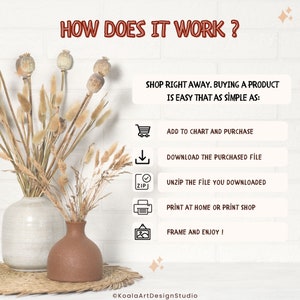 Flower Line Art Set of 3, Boho Flower Art Line, Minimal Art Print, Wall ...