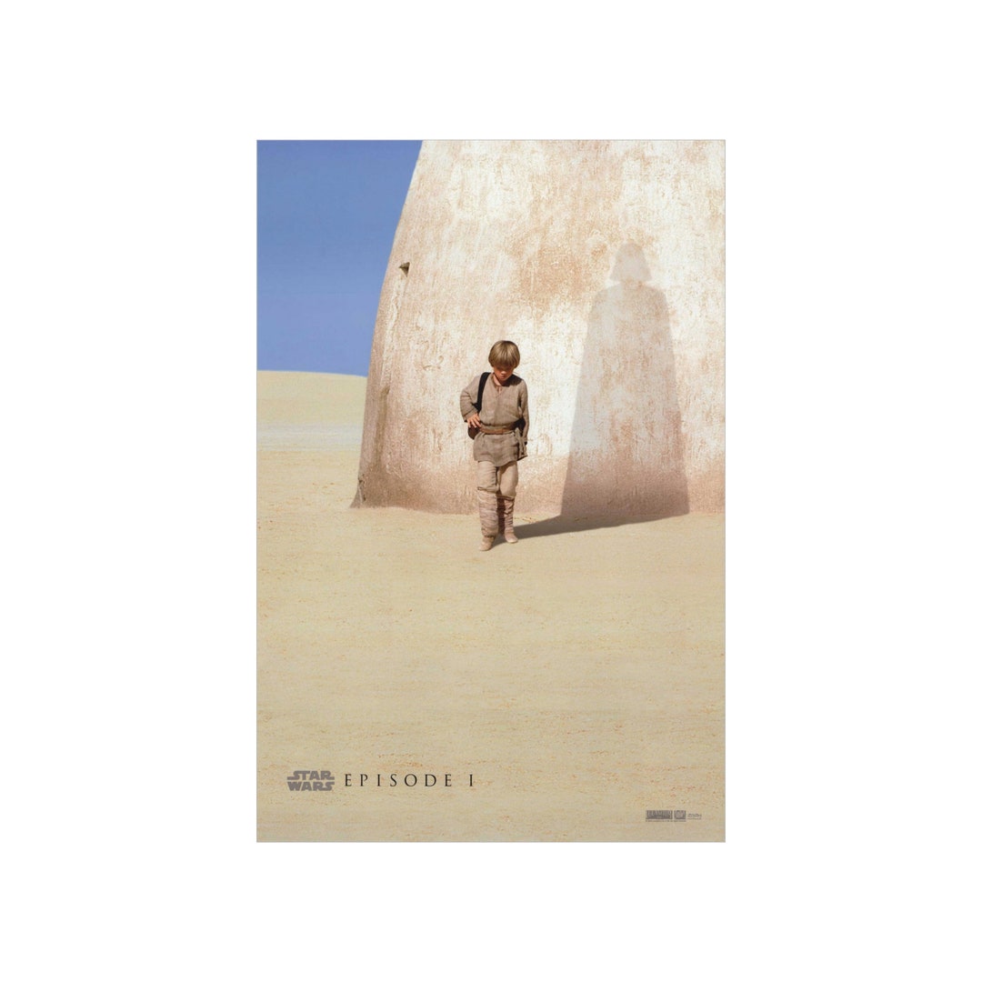 Star Wars, Episode I, Movie Poster, Premium Matte Vertical Posters - Etsy