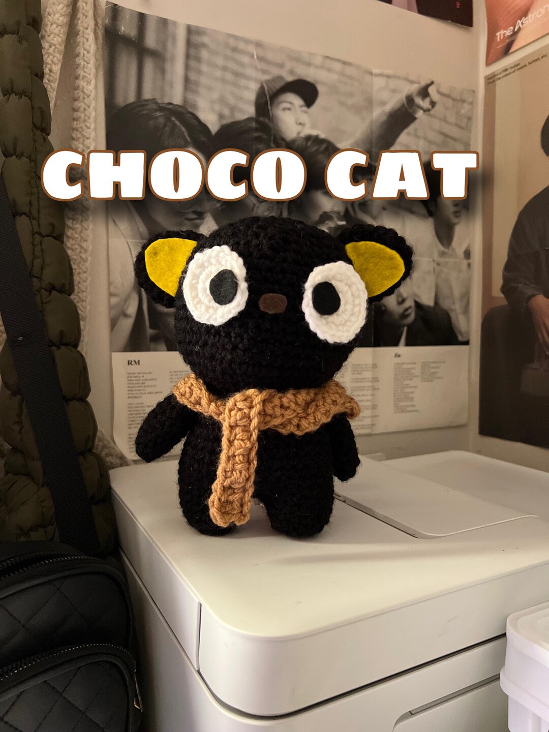 Choco Cat Sanrio Crochet Plushie - Etsy