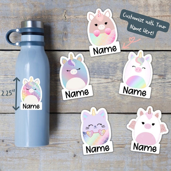 Squishmallow Name Tag - Etsy