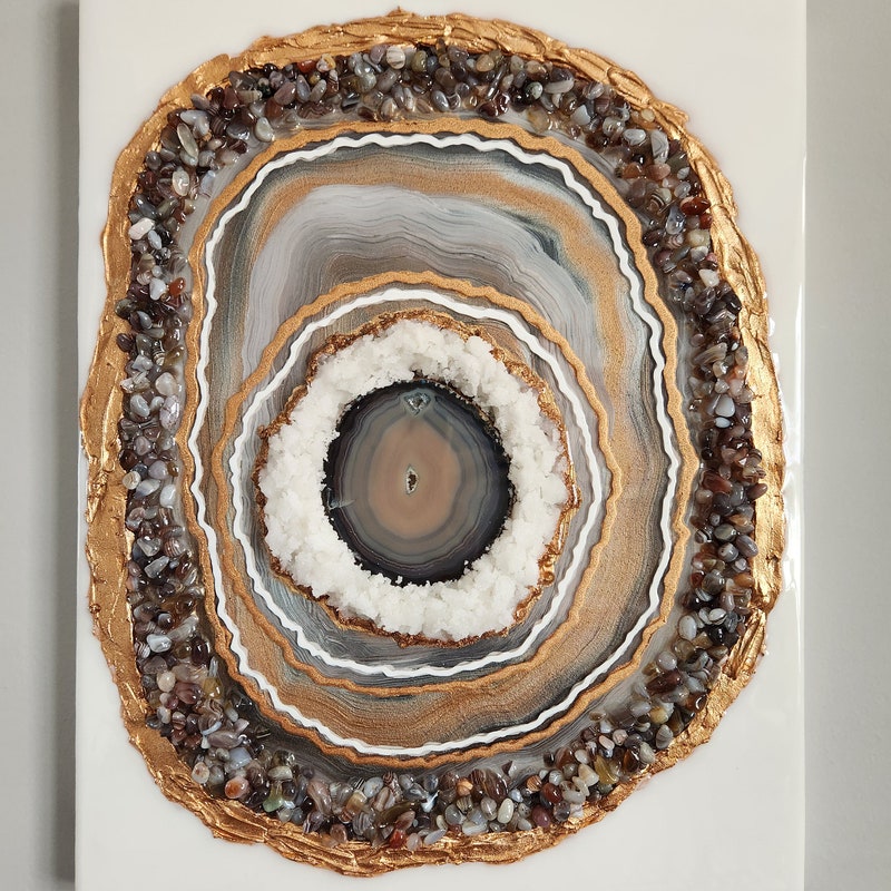 Agate Art Print - Etsy
