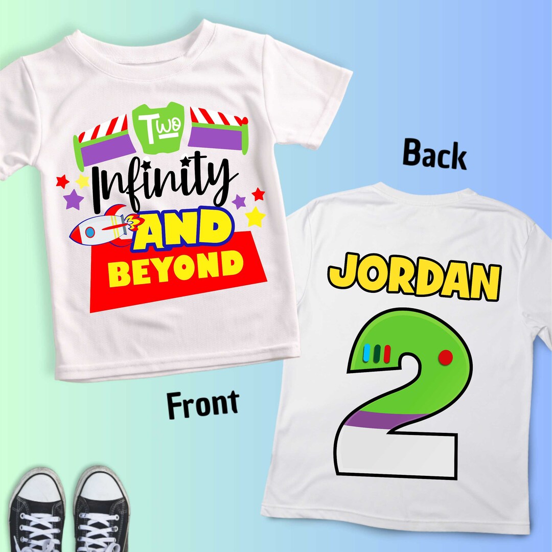 Two Birthday T Shirt, Theme Party, Personalized Shirt, Gift Birthday ...