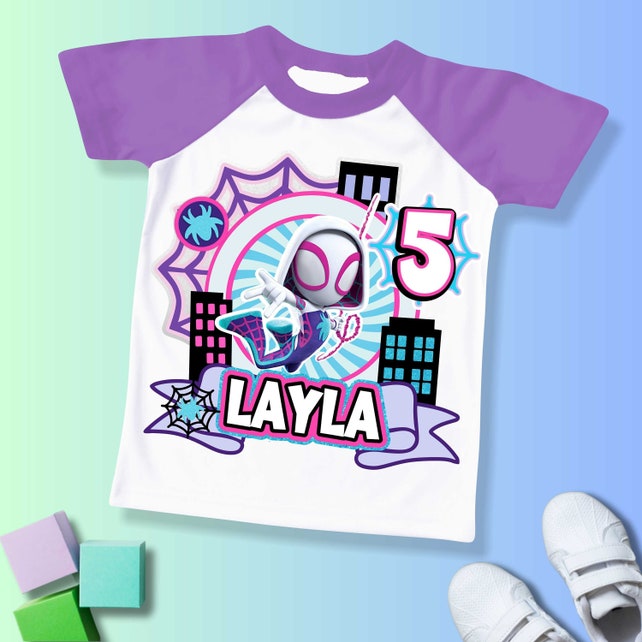 Ghost Spider Costume Shirt - Etsy