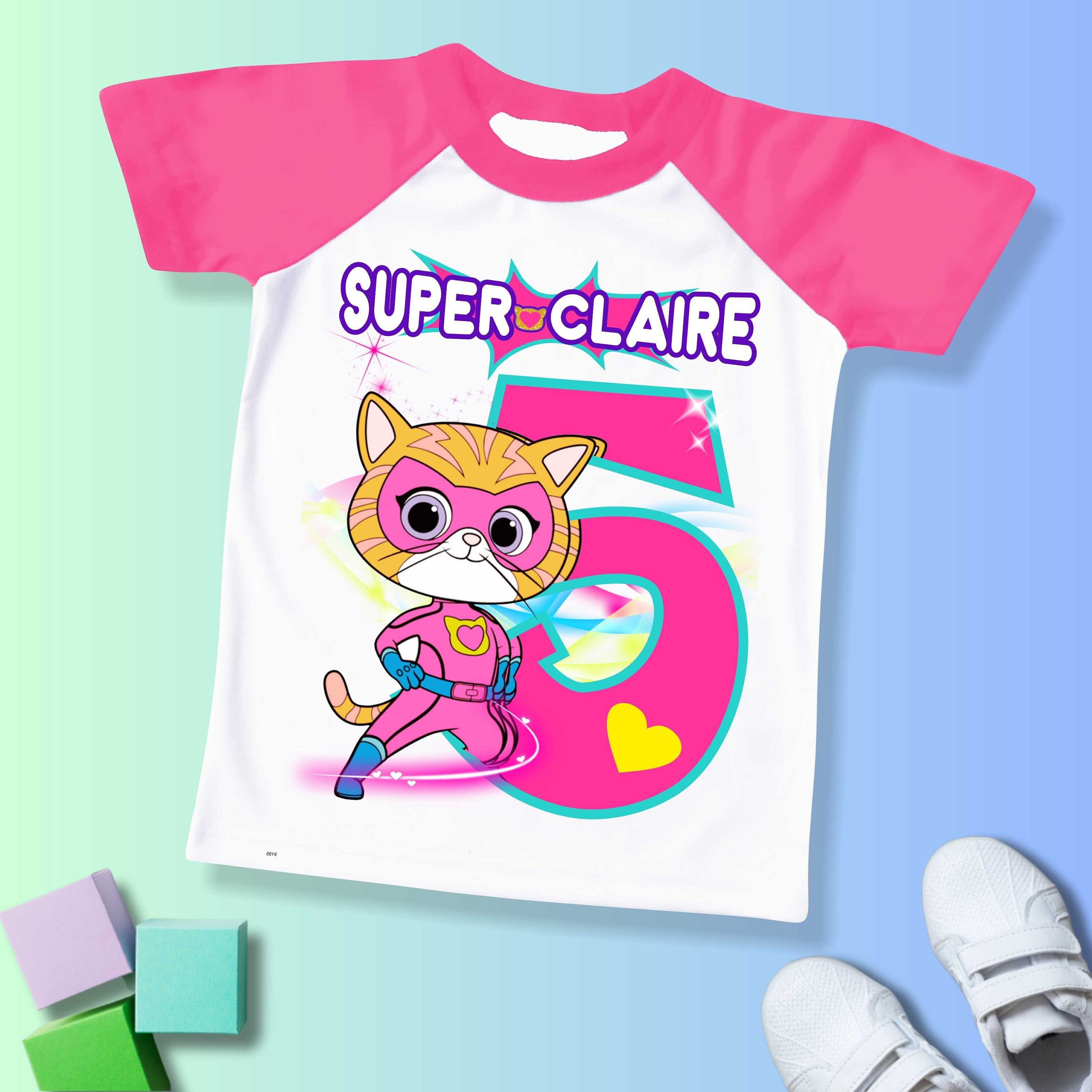 Super Kit Inspired Birthday T Shirt, Super Party Theme, Personalized ...