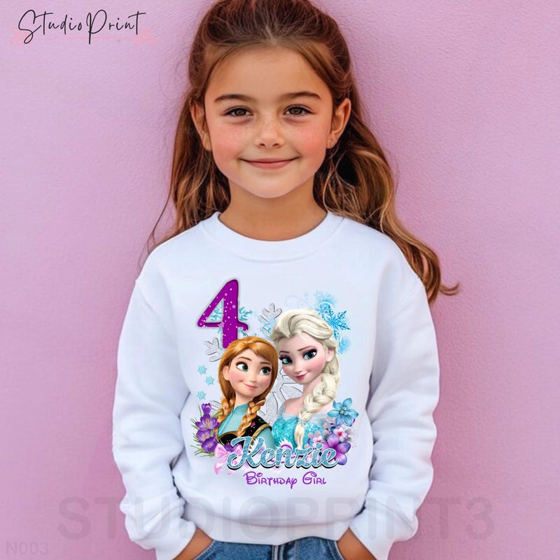 Frozen Sweater Girls - Etsy