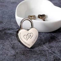 Heart Lock - Etsy