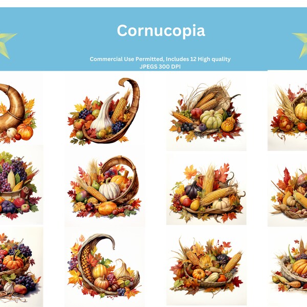 Horn of Plenty - Etsy