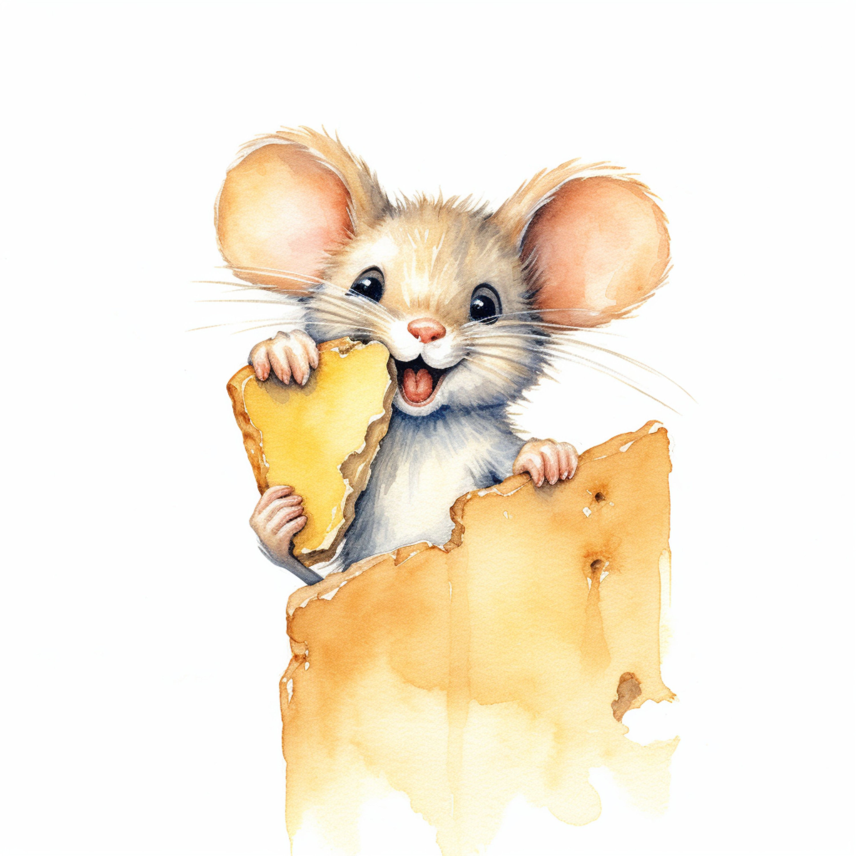 12 Cute Happy Door Mice High Quality Jpgs Digital Download - Etsy