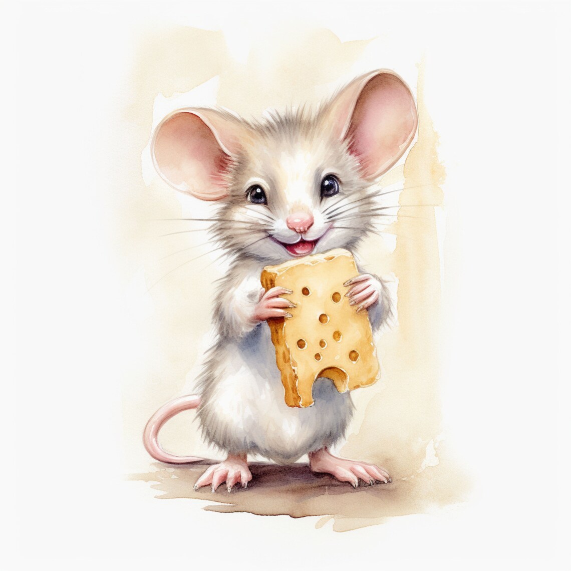 12 Cute Happy Door Mice High Quality Jpgs Digital Download - Etsy