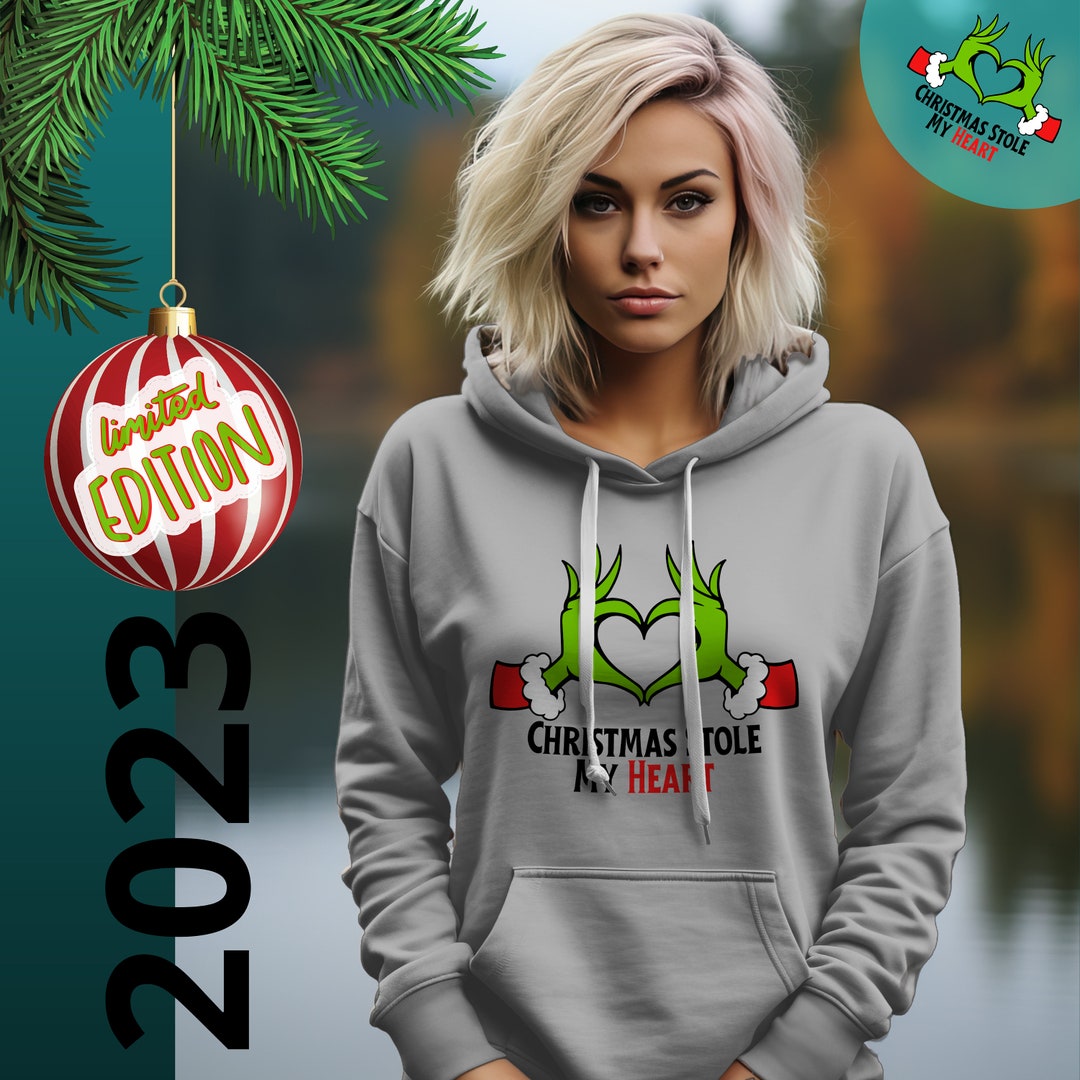 Christmas Grinch Hoodie Unisex Heavy Blend™ Hooded Sweatshirt Christmas