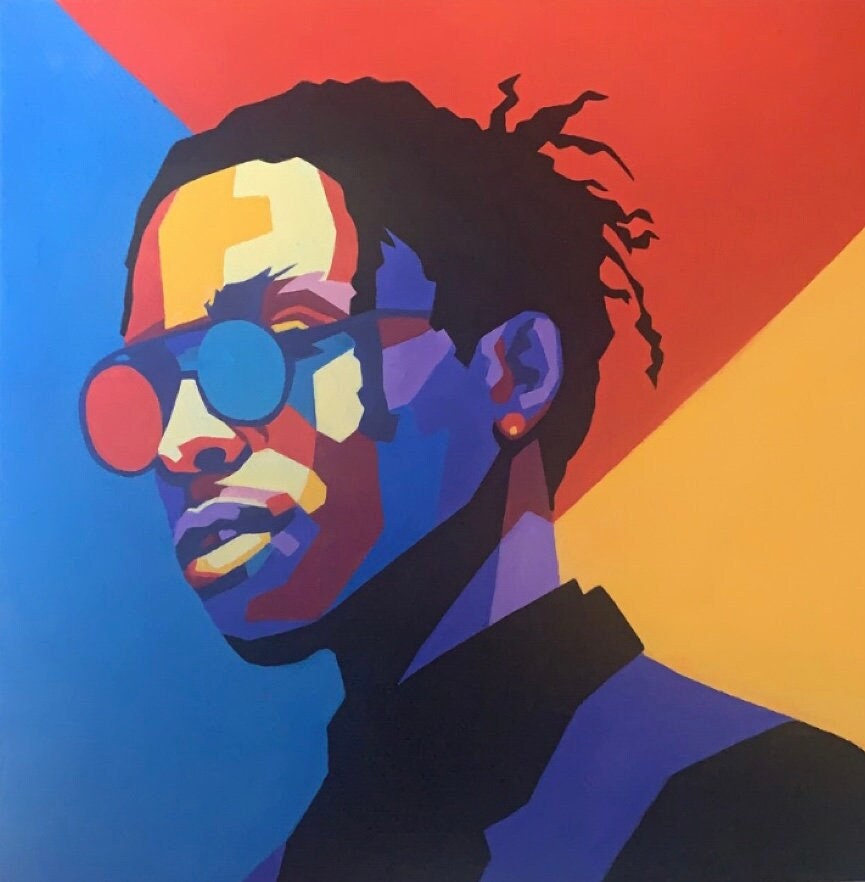 Asap Rocky Painting