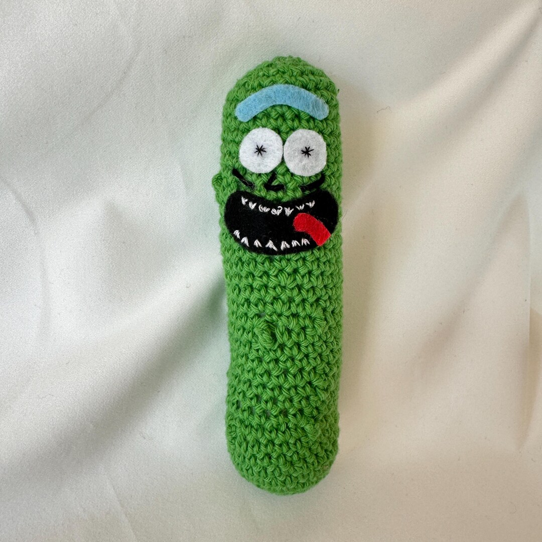 Rick and Morty Amigurumi Plush, Pickle Rick or Pickle Rick or Pickle ...