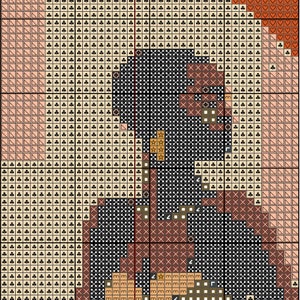 Midnight Glam - Modern Geometric Cross Stitch Pattern - PDF Pattern ...